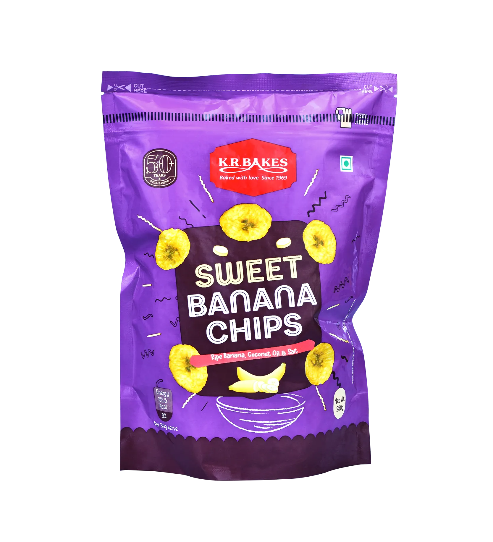 Sweet Banana Chips (Zip Lock) – KRBakes